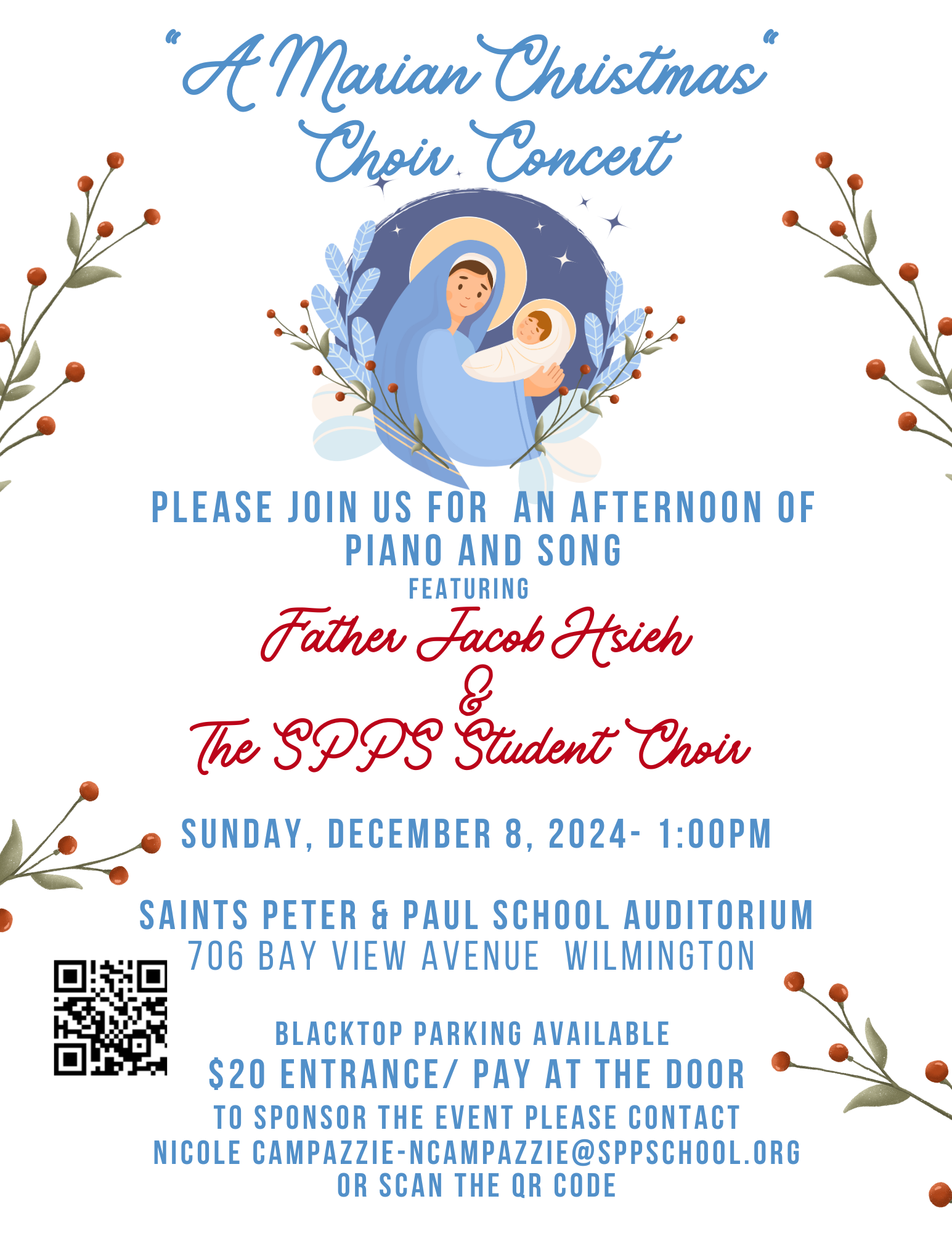 SPPS Christmas Choir Concert | Saints Peter and Paul School